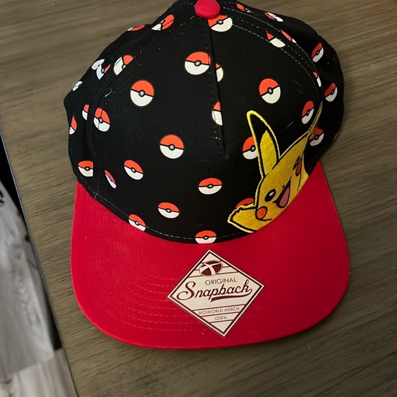 Pokemon | Accessories | Pokemon Snapback Hat | Poshmark